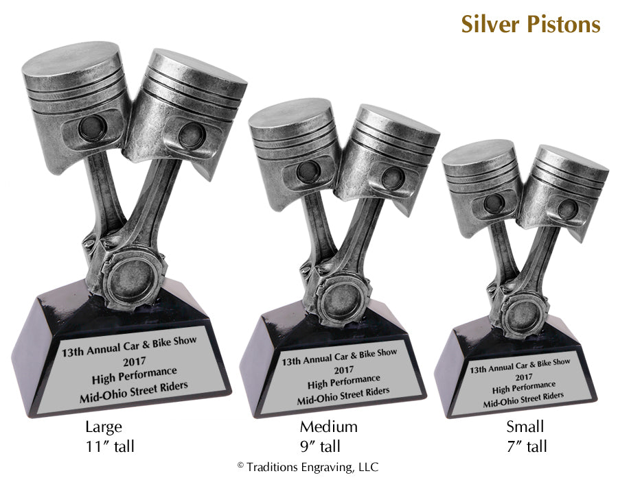 Car Show - Piston Award – Traditions Engraving